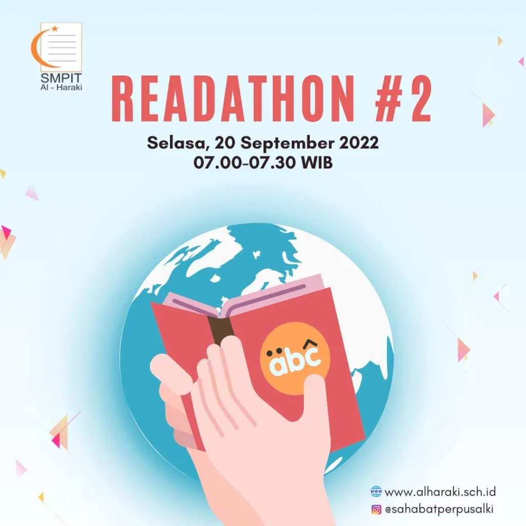 Readathon #2 TP. 2022/2023 - SIT Al Haraki - Sekolah Islam Terpadu Terbaik di Depok, Jawa Barat