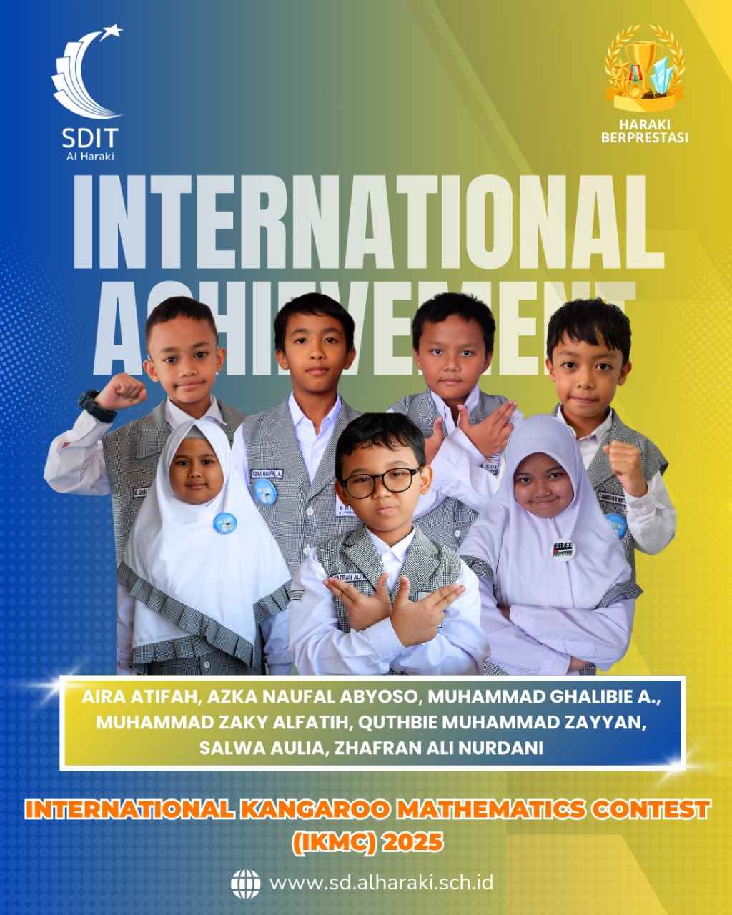 Update Prestasi Membanggakan Siswa-Siswi SDIT Al Haraki – Pekan Ke Tiga Agustus 2025 - SIT Al ...